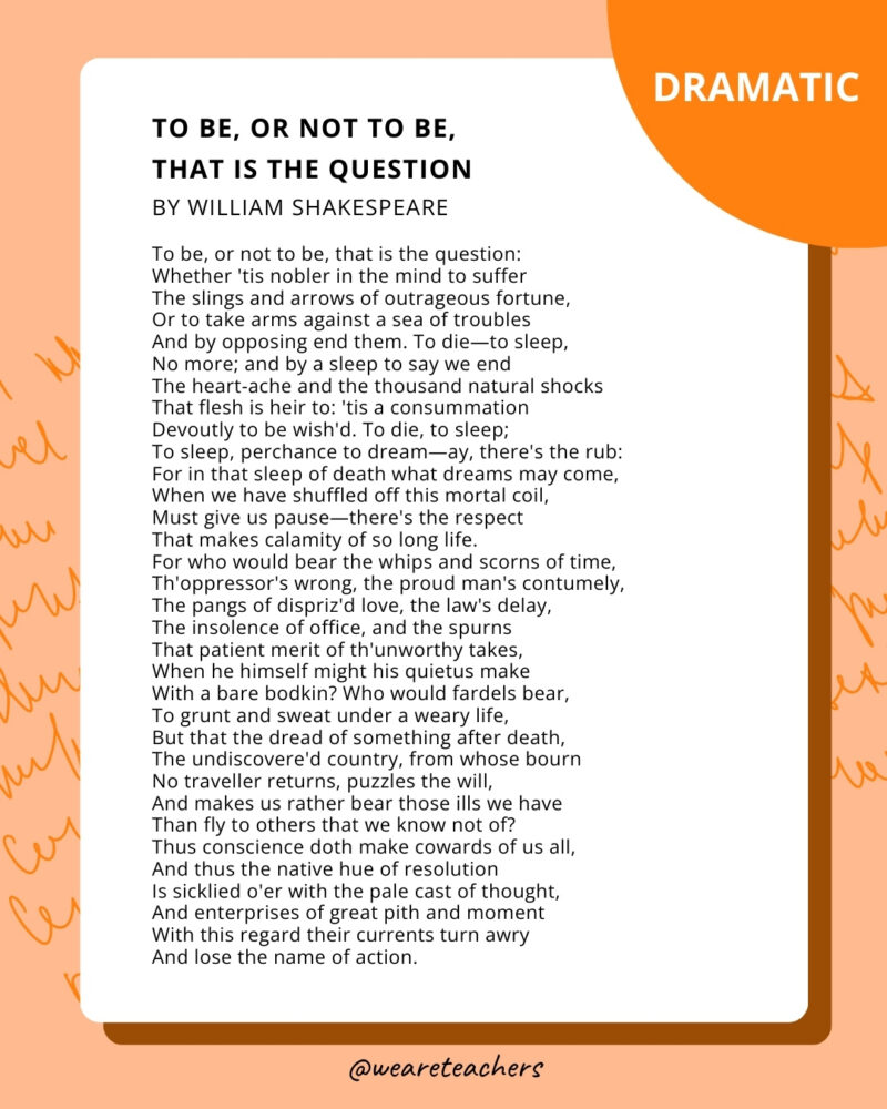 25 Types of Poetry, With Poem Examples (Plus Free Printables)