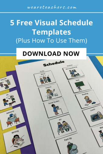 5 Free Visual Schedule Templates (Plus How To Use Them)