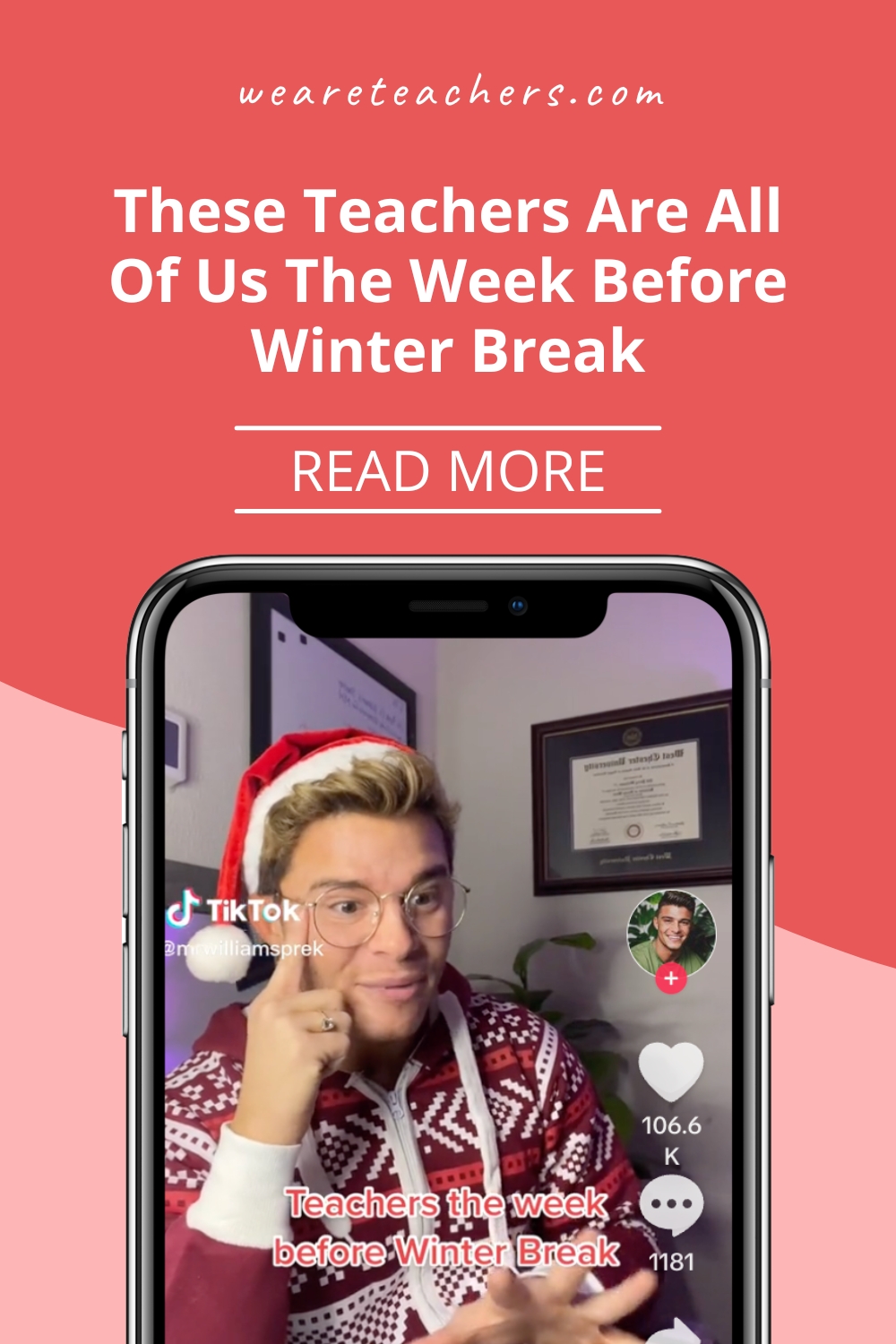 These TikTok Teachers Nail the Week Before Winter Break