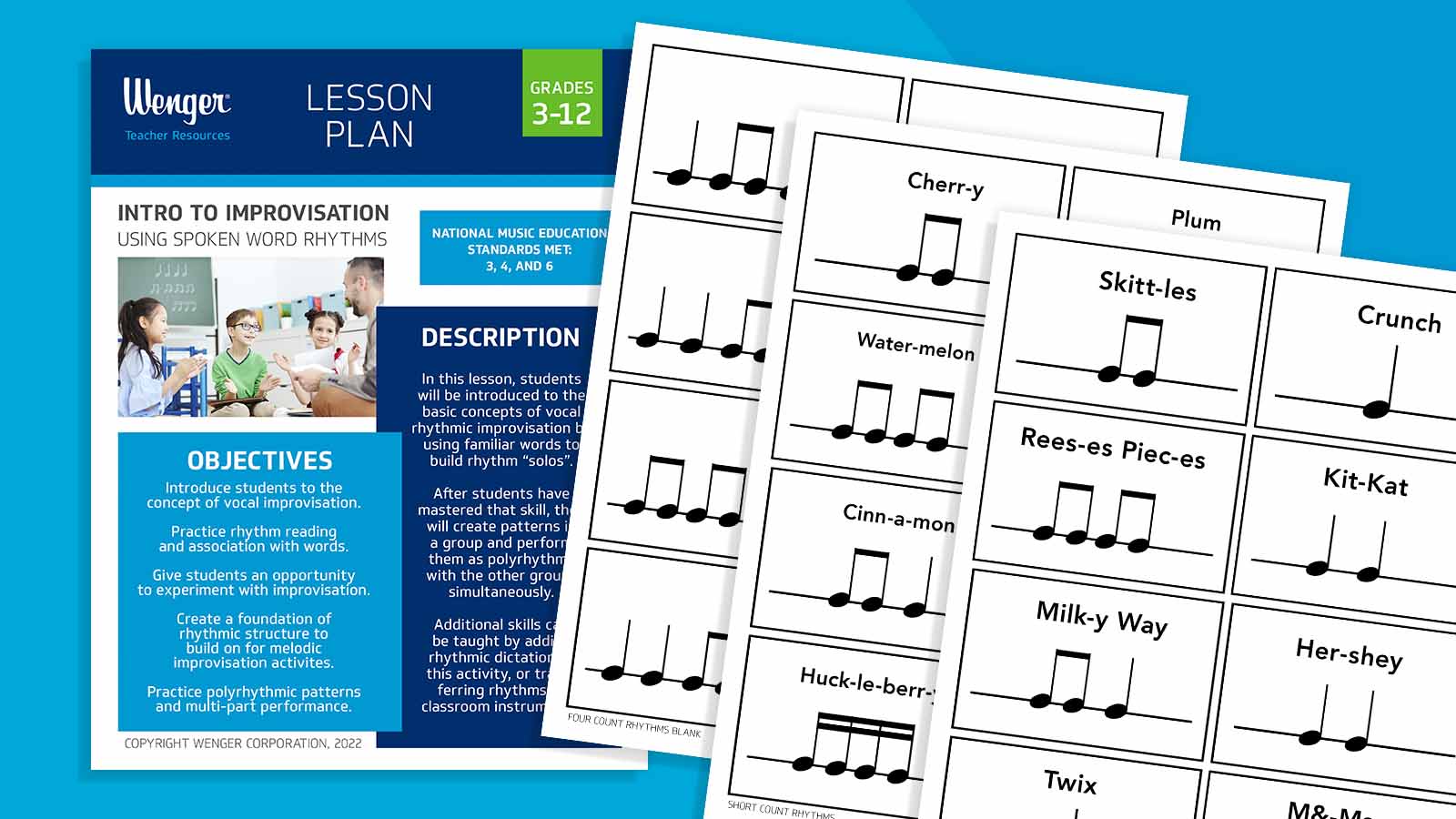 Free Music Lesson Plans From Wenger