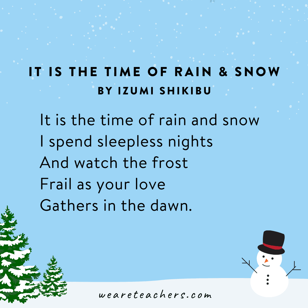 Winter Poems for Kids of All Ages