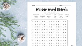 Winter Seek-and-Find: Free Printable Activity