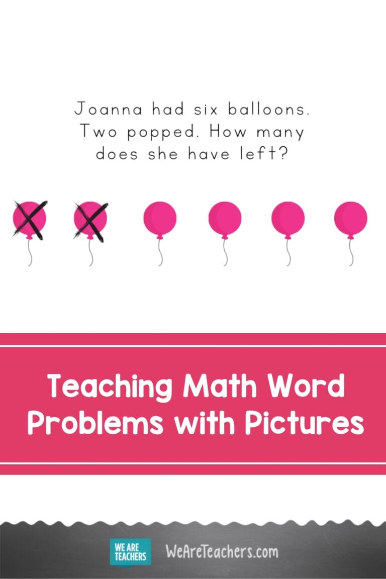 Word Problems with Pictures: Ways To Teach Math To Students