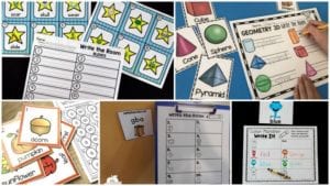 15 Write the Room Activities for Reading, Math, and More