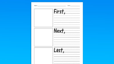 56 Free Printable Writing Paper Templates for Elementary School