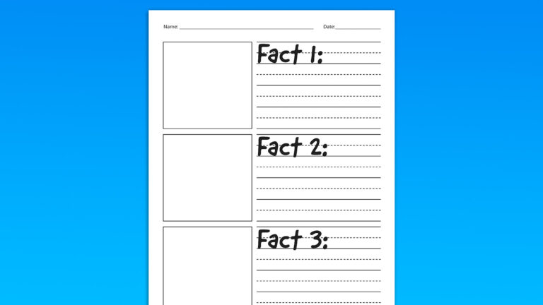 56 Free Printable Writing Paper Templates for Elementary School