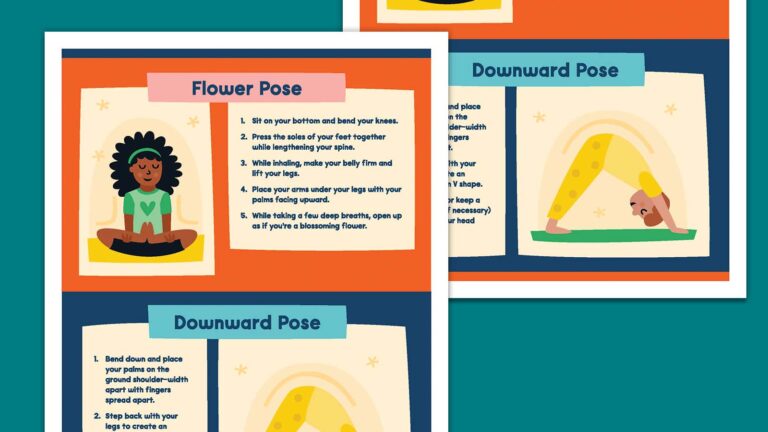 15 Fun and Easy Yoga Poses for Kids (Free Printables)