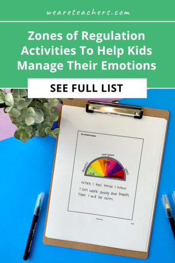 Zones of Regulation Activities To Help Kids Manage Emotions