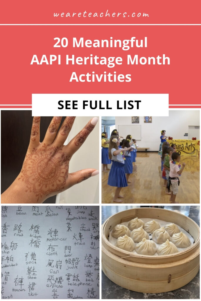 AAPI Heritage Month Activities for Students of All Ages
