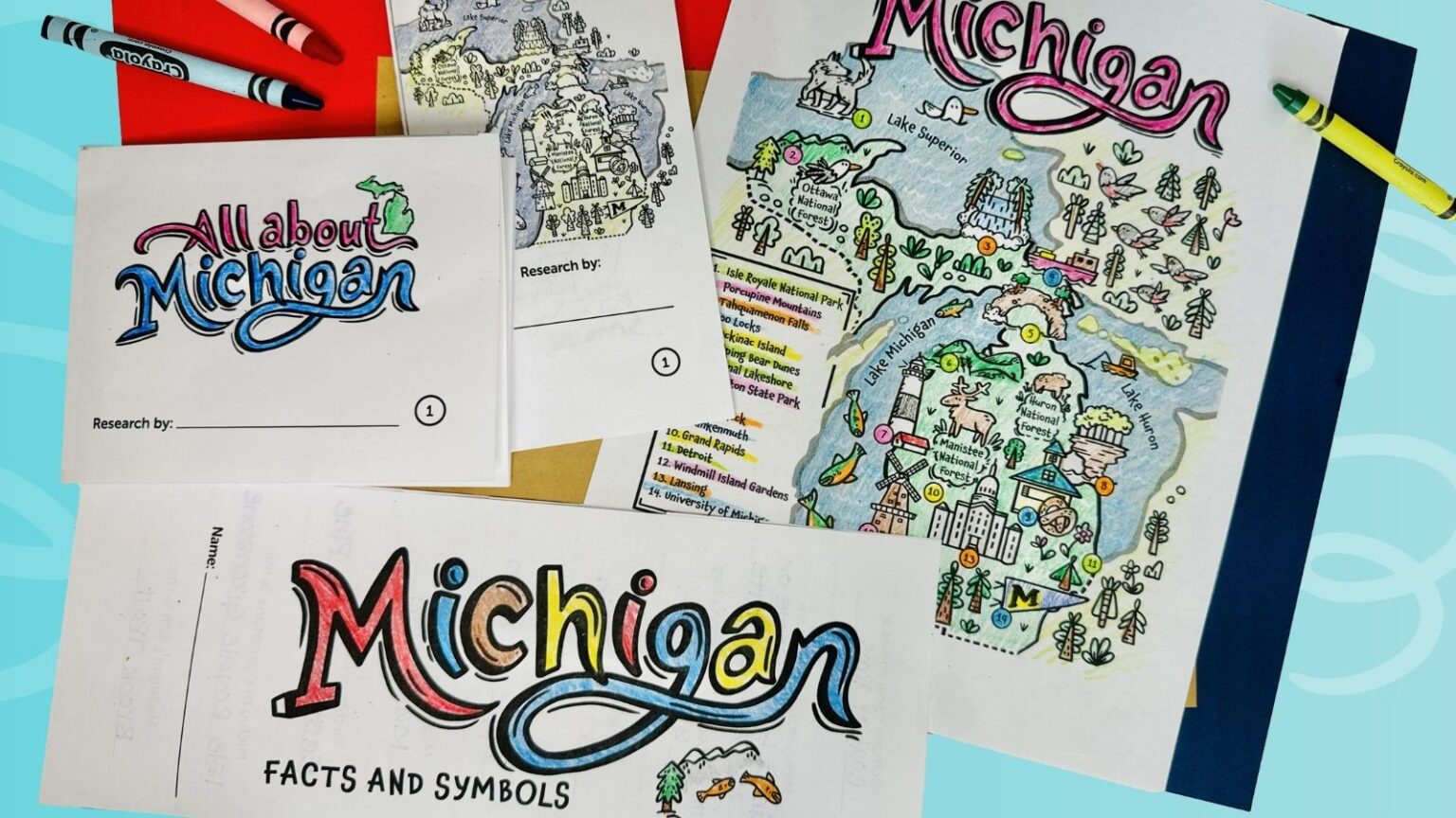 All About Michigan Worksheets (Free Printables) - We Are Teachers