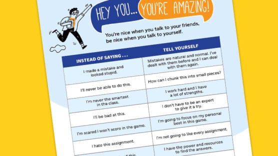 Teach Teens Positive Self-Talk: It's a Game Changer