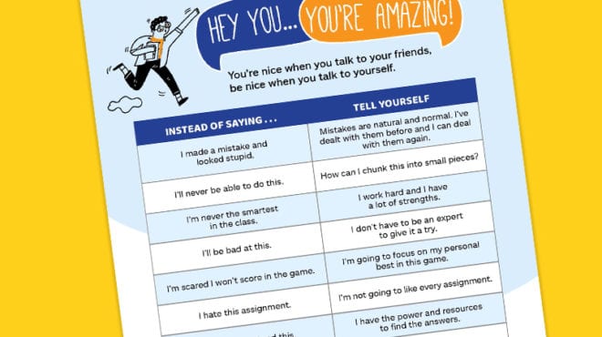 Teach Teens Positive Self-Talk: It's a Game Changer