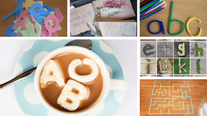 26 Easy, Fun Alphabet Activities That Give Kids the Practice They Need