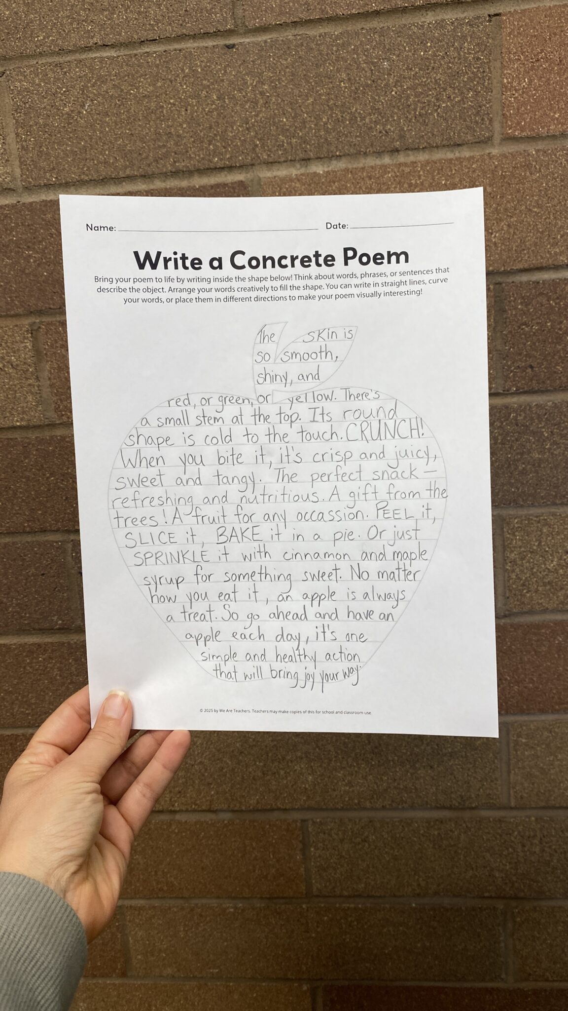How To Write Concrete Poems: Examples and Templates