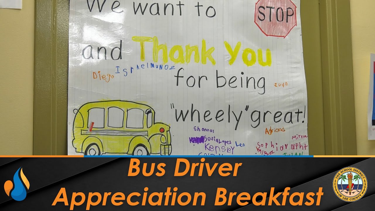 School Bus Driver Appreciation Day Celebration Ideas
