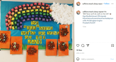 April Bulletin Boards for Creative Classrooms and Teachers