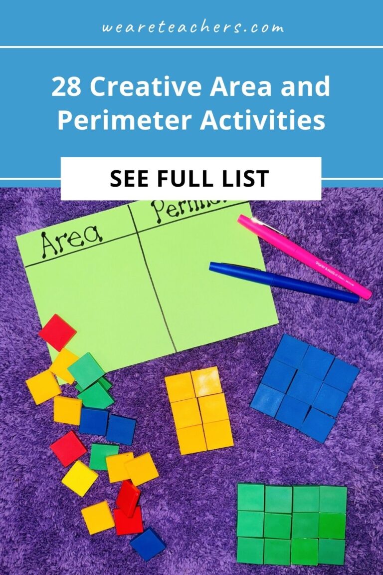 29 Creative Area and Perimeter Activities for the Classroom