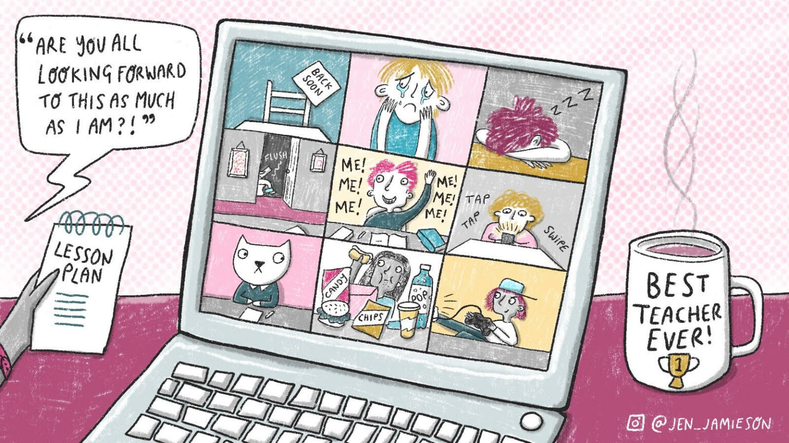 Ask WeAreTeachers: And Just Like That ... I'm Back to Virtual Teaching
