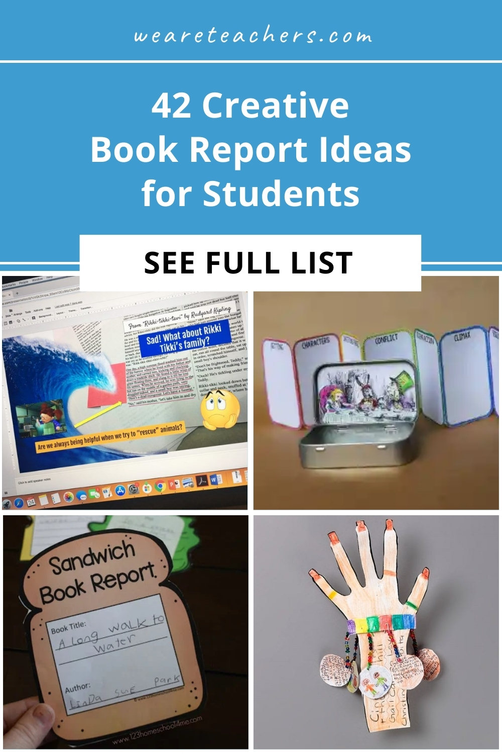 42 Creative Book Report Ideas for Every Grade and Subject