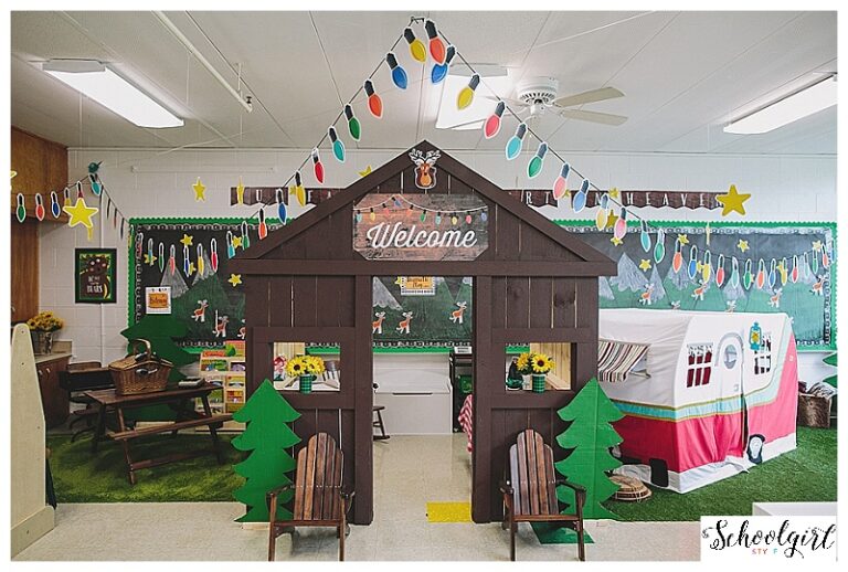 Classroom Camping Theme Decor