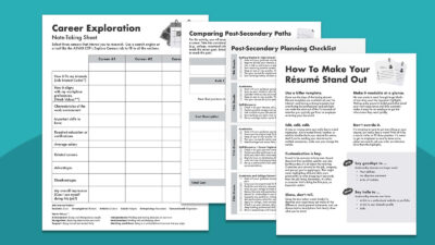Free Career Exploration Lesson Plans and Handouts