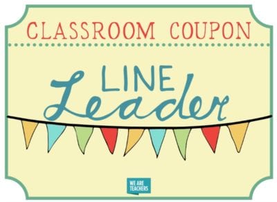 Printable Classroom Coupons Your Students Will Love