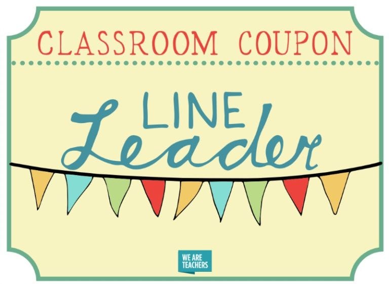 Printable Classroom Coupons Your Students Will Love