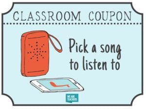 Printable Classroom Coupons Your Students Will Love
