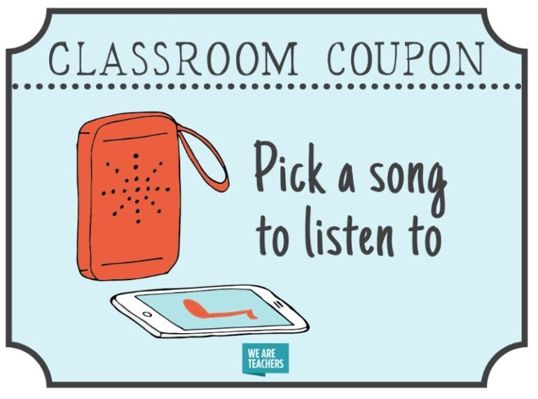 Printable Classroom Coupons Your Students Will Love