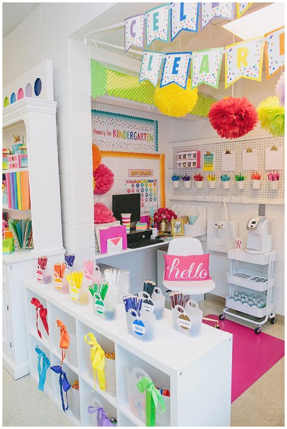 22 Beautiful and Inspiring Kindergarten Classrooms