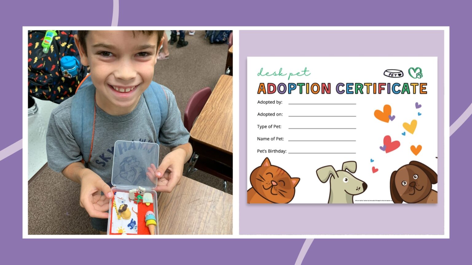 Desk Pets: Positive Reinforcement Strategy Kids Love