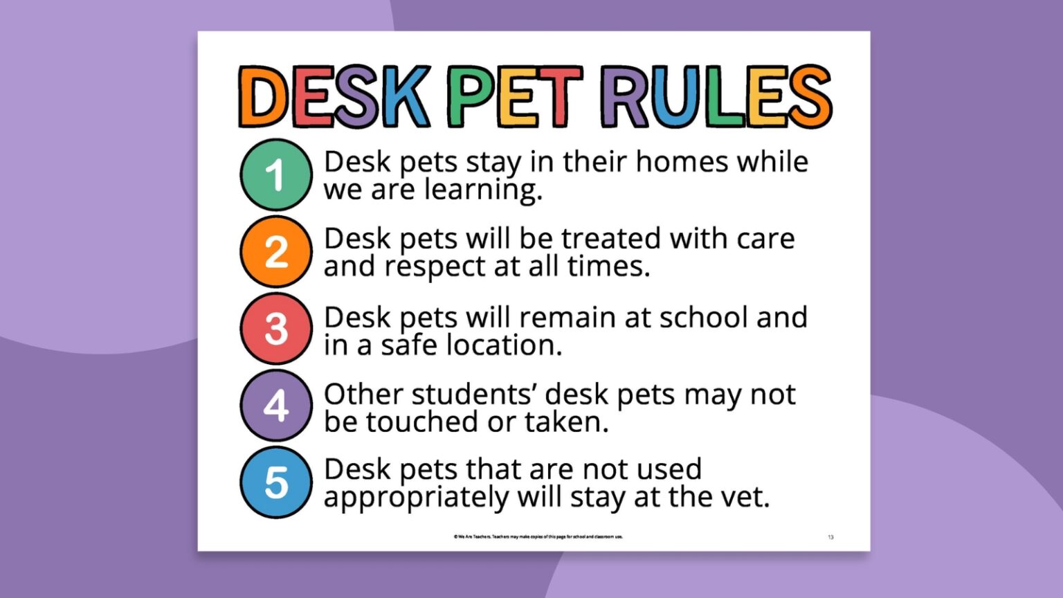 Desk Pets: Positive Reinforcement Strategy Kids Love