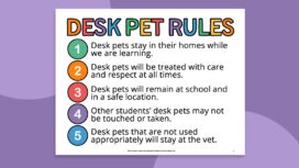 Desk Pets: Positive Reinforcement Strategy Kids Love