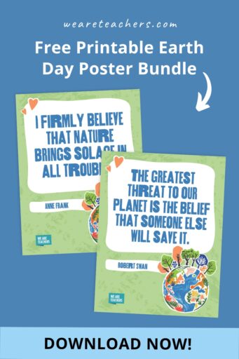 Free Printable Earth Day Poster Bundle
