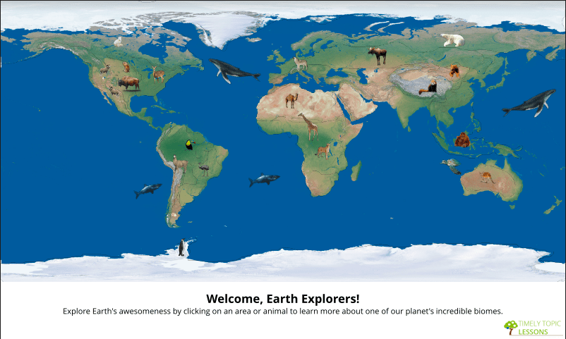 Earth Explorers Timely Topic: 4 Quick and Easy Activities