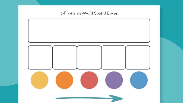 Free Printable Elkonin Boxes, Plus How To Use Them Step-by-Step