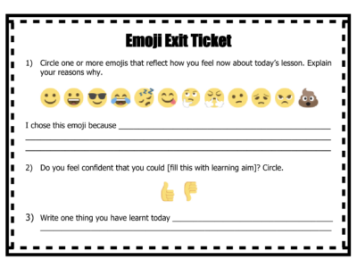 26 Exit Ticket Ideas and Examples That Give Immediate Feedback