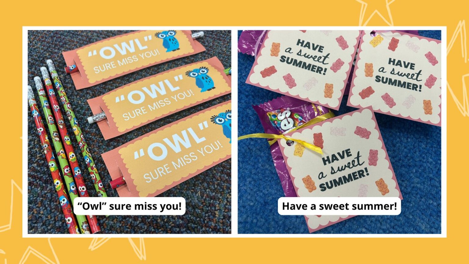 10 Easy DIY End-of-Year Student Gifts (Free Printable Tags)