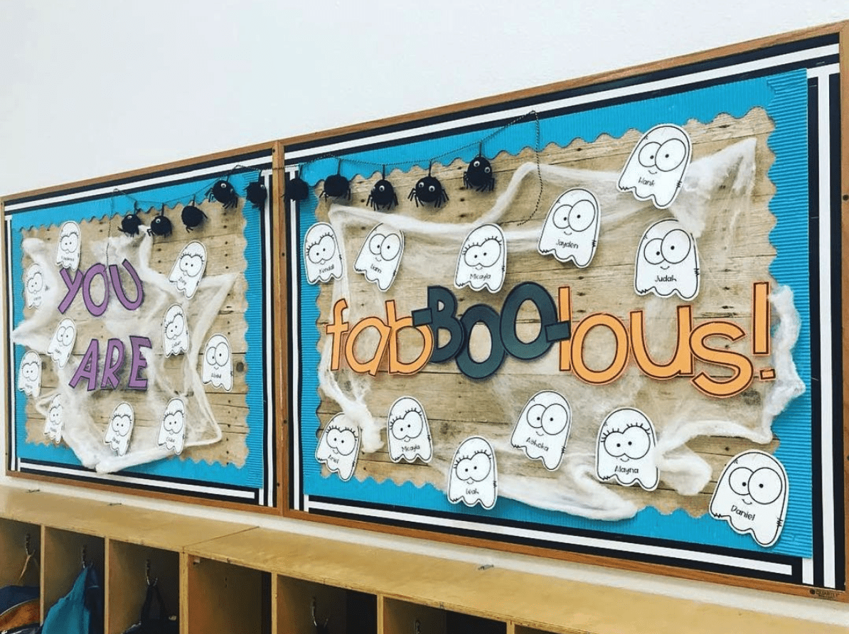 22 Spooktacular Halloween Bulletin Boards and Door Decorations