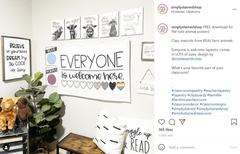 Easy Farmhouse Classroom Decor Ideas for All Grade Levels