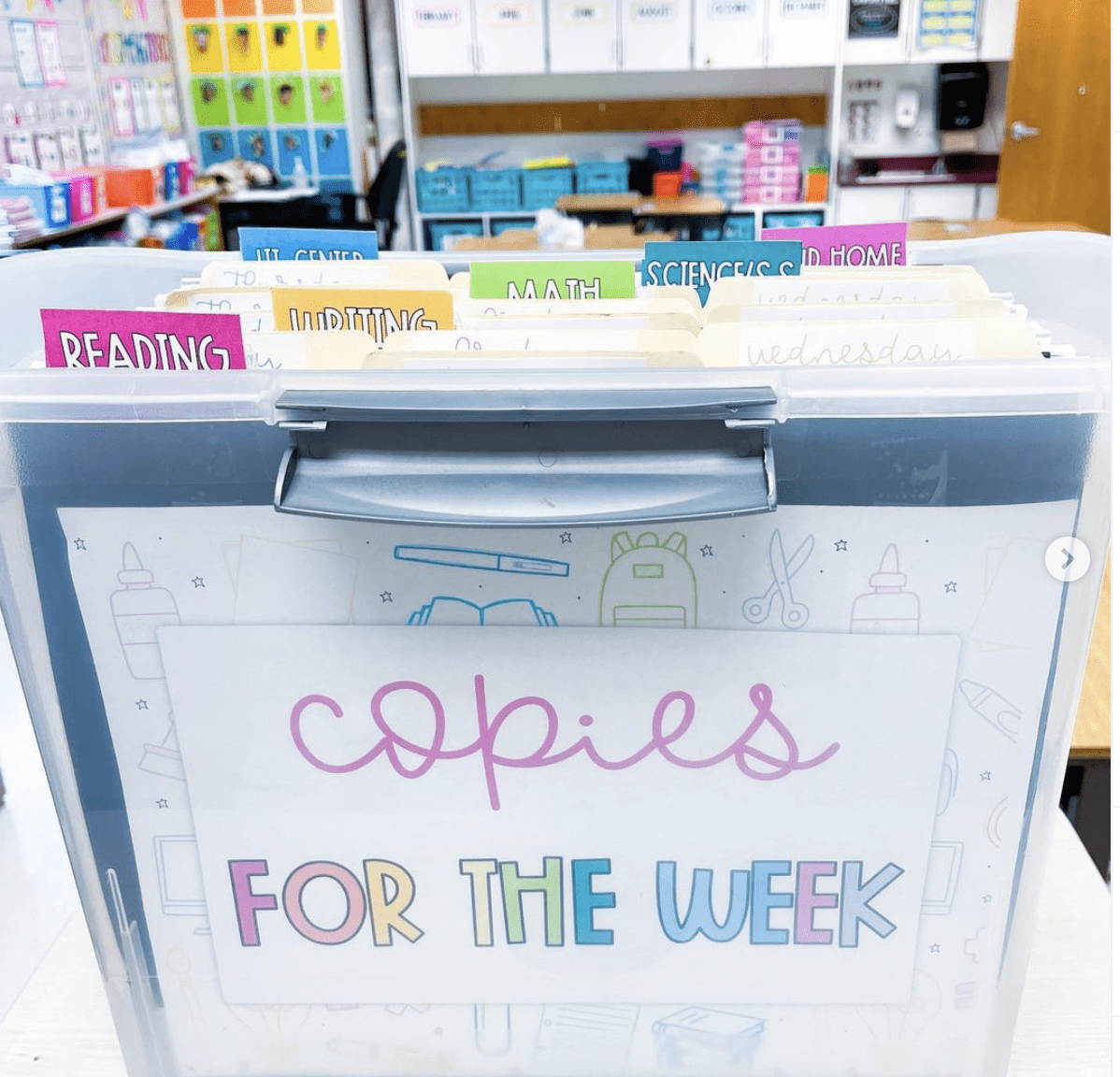 Calm the Clutter with Teacher Desk Organization Tips - We Are Teachers