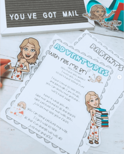 Create a Flat Teacher To Cross the Distance Learning Divide