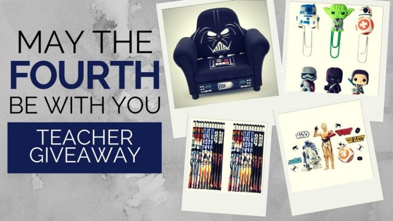 May the Fourth Be With You Teacher Giveaway - We Are Teachers