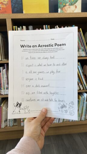 How To Write Acrostic Poems: Examples and Templates - Asha Modern School