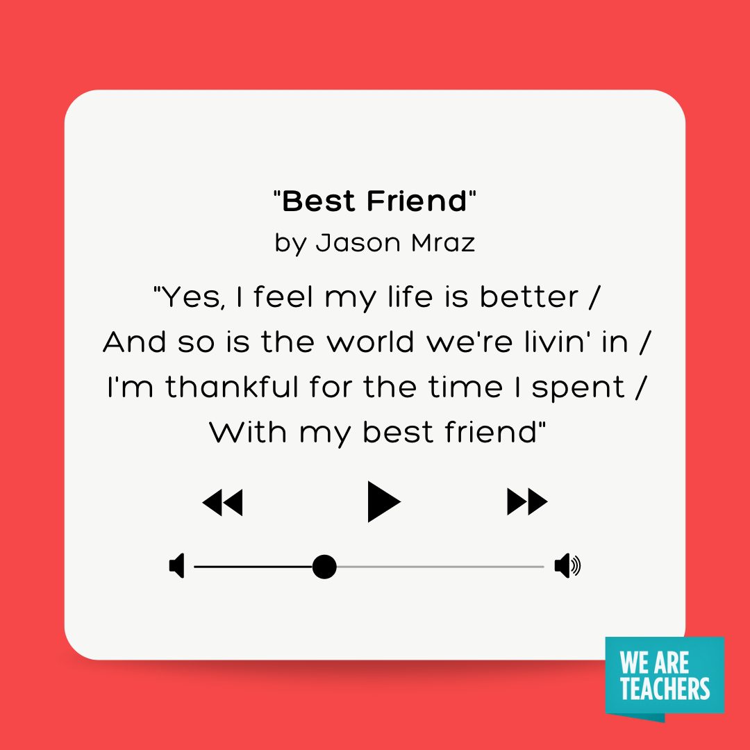 100 Fantastic Songs About Friendship
