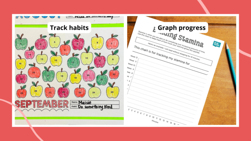 Free Goal Setting and Student Data Tracking Worksheets