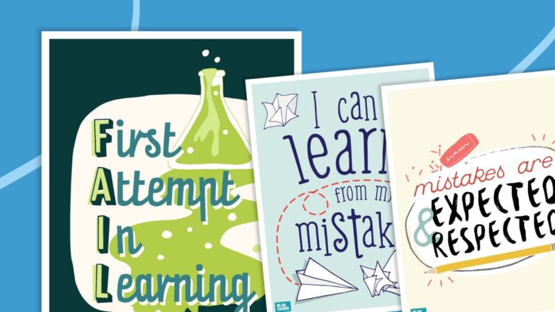 Free Growth Mindset Posters To Show Students the Power of "Yet"