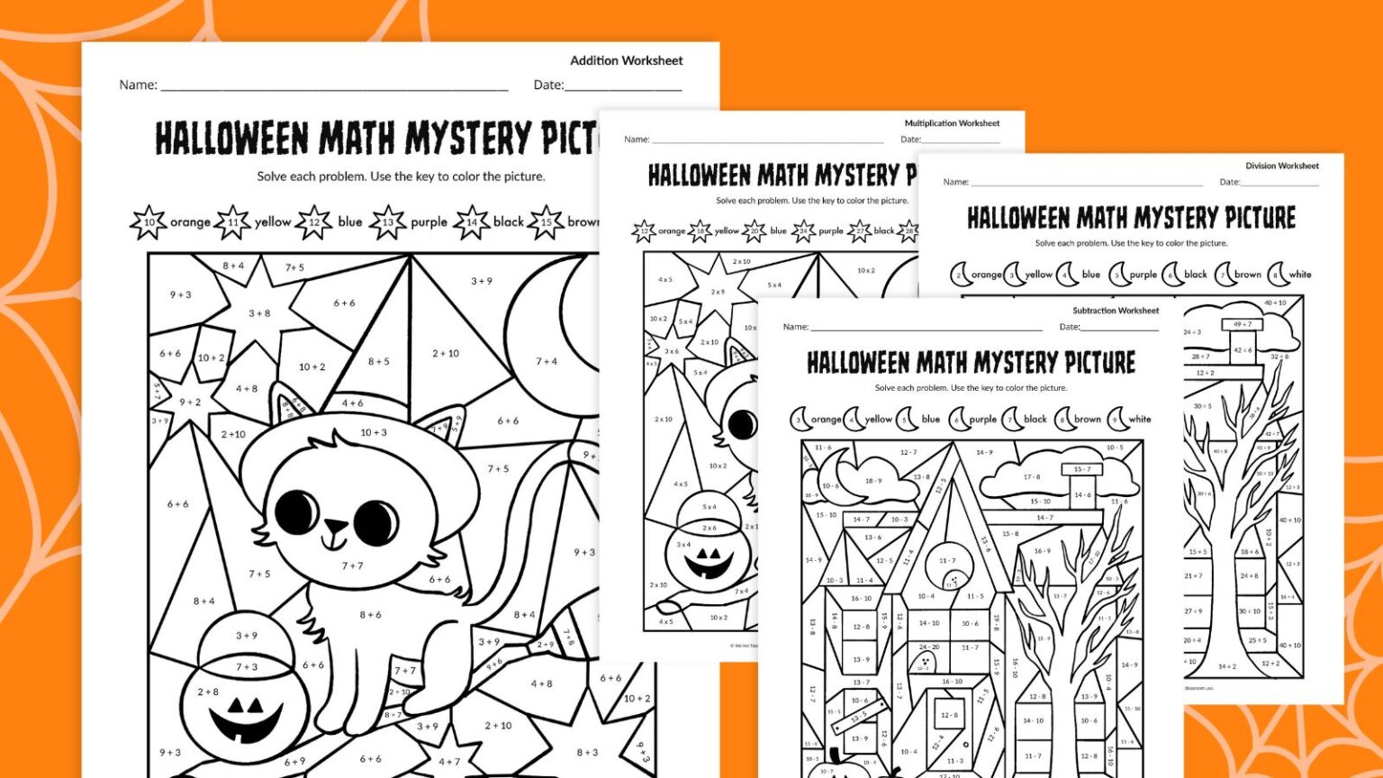 Halloween Worksheets: Get Our Free Bundle!