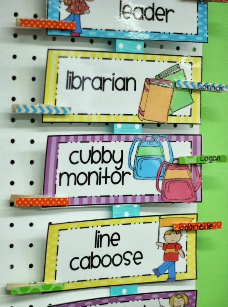 Classroom Job Charts - 38 Creative Ideas for Assigning Classroom Jobs