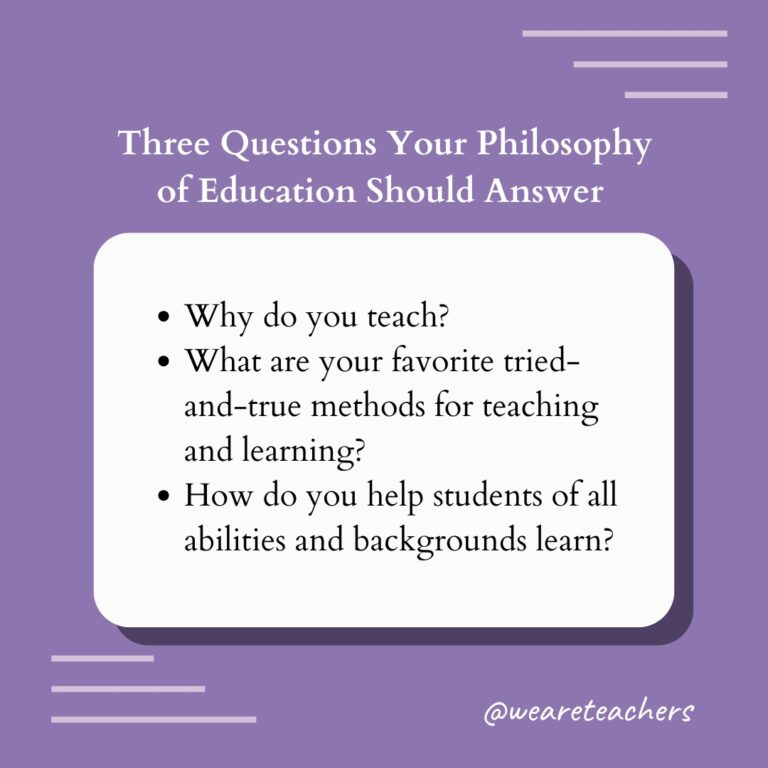 40 Philosophy of Education & Teaching Philosophy Examples